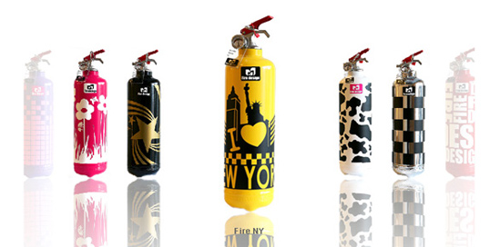 Extincteur Fire design - Le blog déco