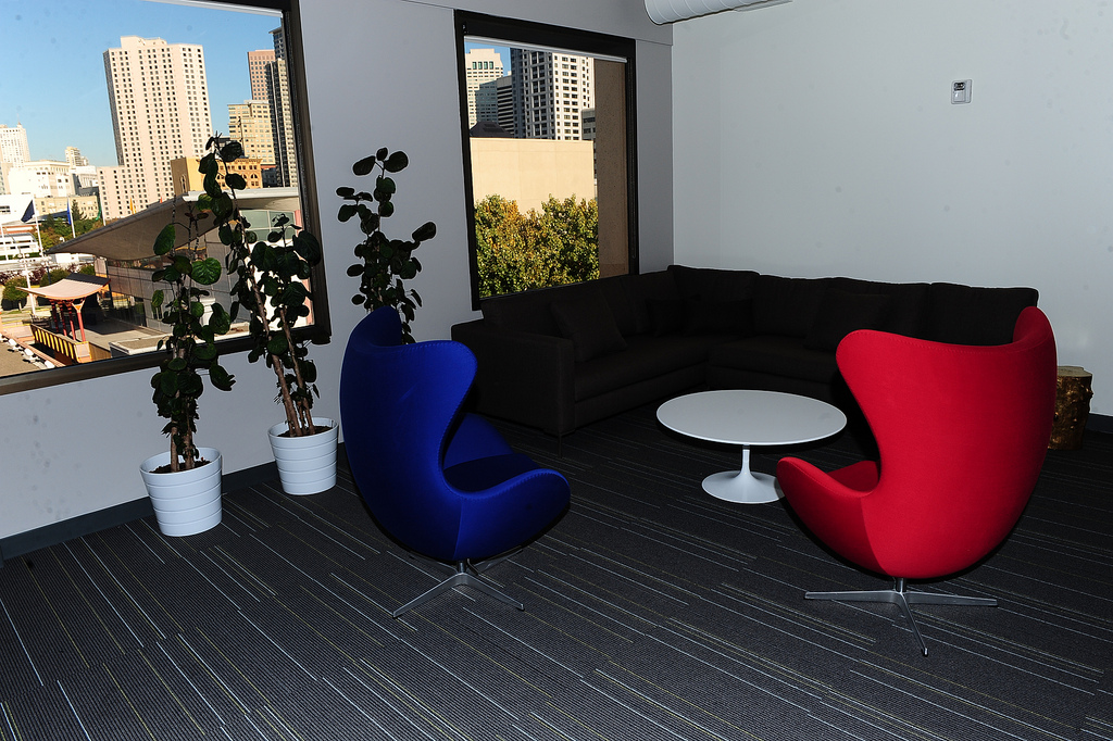 Les nouveaux bureaux de Twitter - Le blog déco