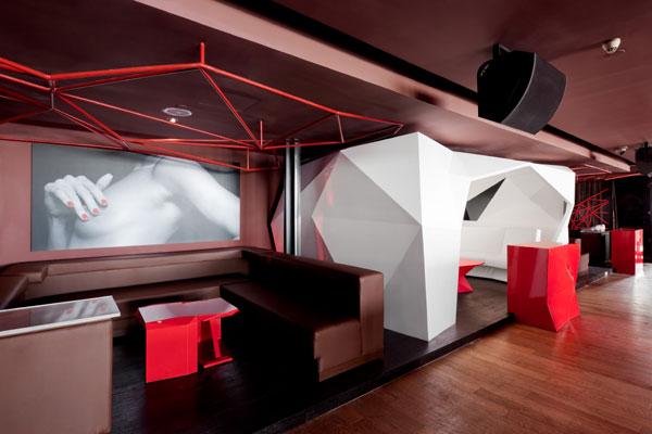 Le bar rouge à Shangai - Le blog déco