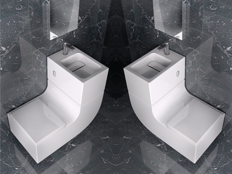 Roca W+W | Lavabo et WC 2 en 1 écologique - Le blog déco