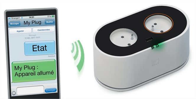 My Plug, la prise électrique communicante signée Orange - Le blog déco