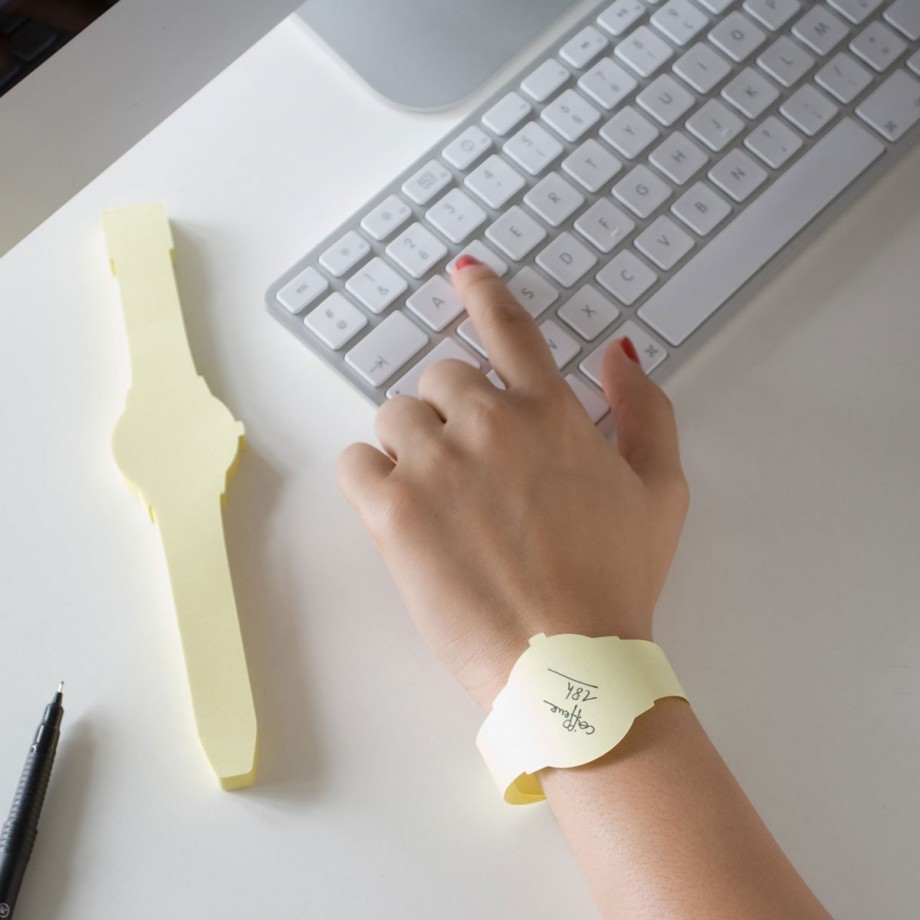 Post-it Watch : La montre pour prendre des notes à votre poignet - Le ...