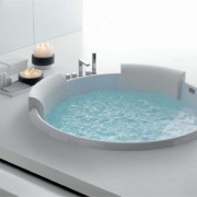 Baignoire balnéo ronde Bolla Sfioro | Hafro
