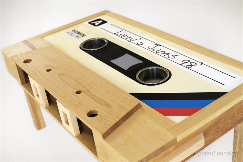 [Déco rétro] Tayble : La table basse cassette audio - Le blog déco