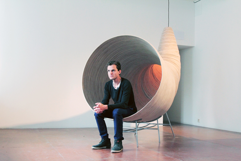 Fauteuil corne de brume (ou d'abondance ?) par Henry Baumann - Le blog déco