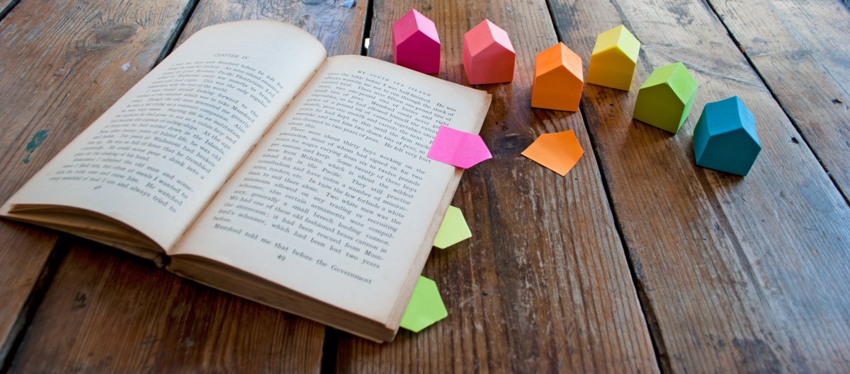 Marque-page (en forme de) Maison